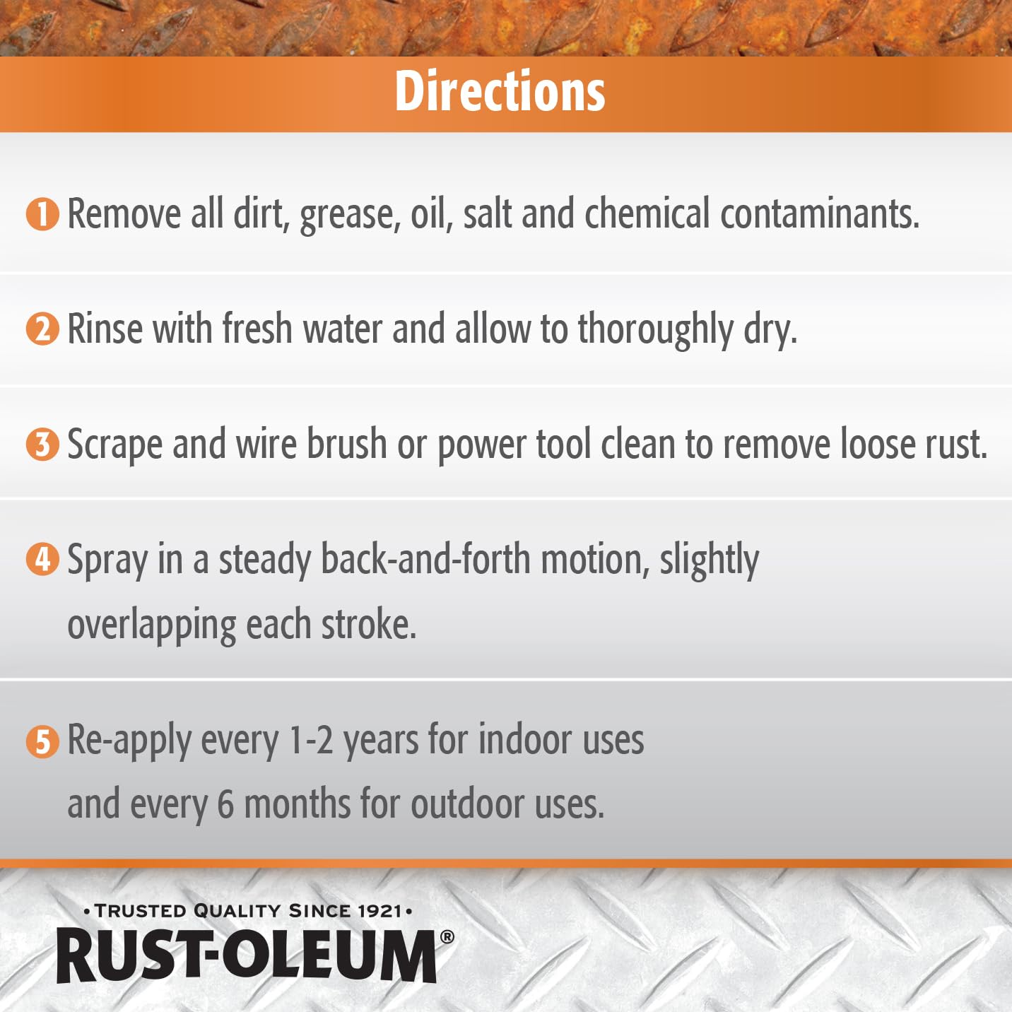 Rust-Oleum 224284 Stops Rust Inhibitor 10.25-Ounce Spray, 10.25 Ounce (Pack of 1), Clear