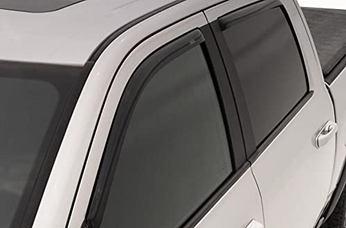 Auto Ventshade [AVS] Ventvisor / Rain Guards | Smoke Color, 4 pc | 94503 | Fits 2004 - 2012 Chevrolet/GMC Colorado/Canyon Extended Cab