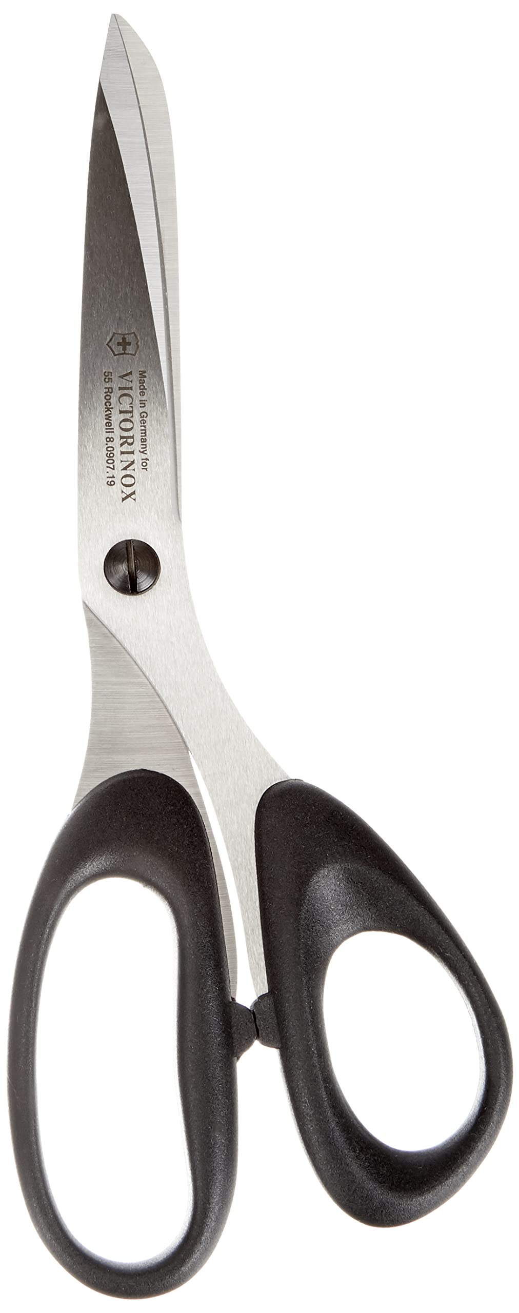 Victorinox Domestic Scissors, Black/Silver, Medium, 19 cm