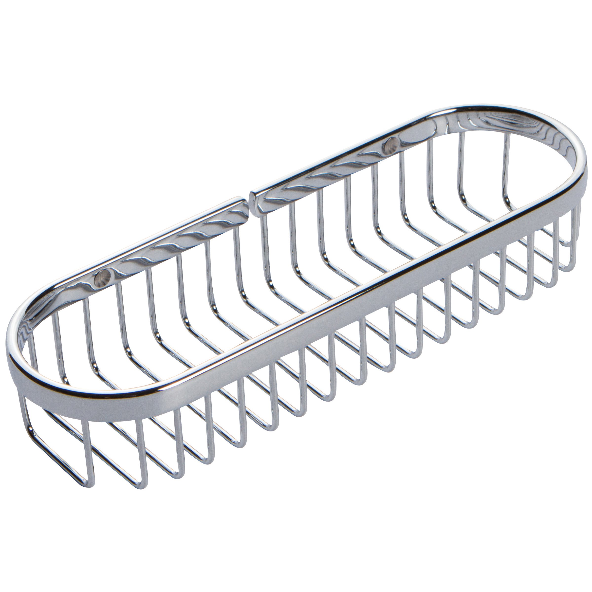 Ginger G502/PC Splashables Deep Shower Basket, Polished Chrome, 11