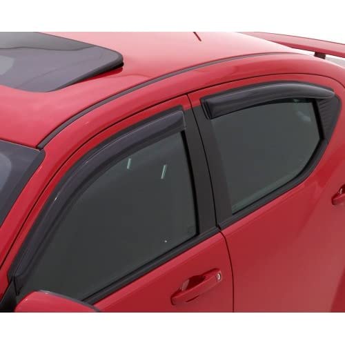 Auto Ventshade [AVS] Ventvisor / Rain Guards | Smoke Color, 4 pc | 94256 | Fits 1995 - 1998 Honda Odyssey, 1996 - 1998 Isuzu Oasis