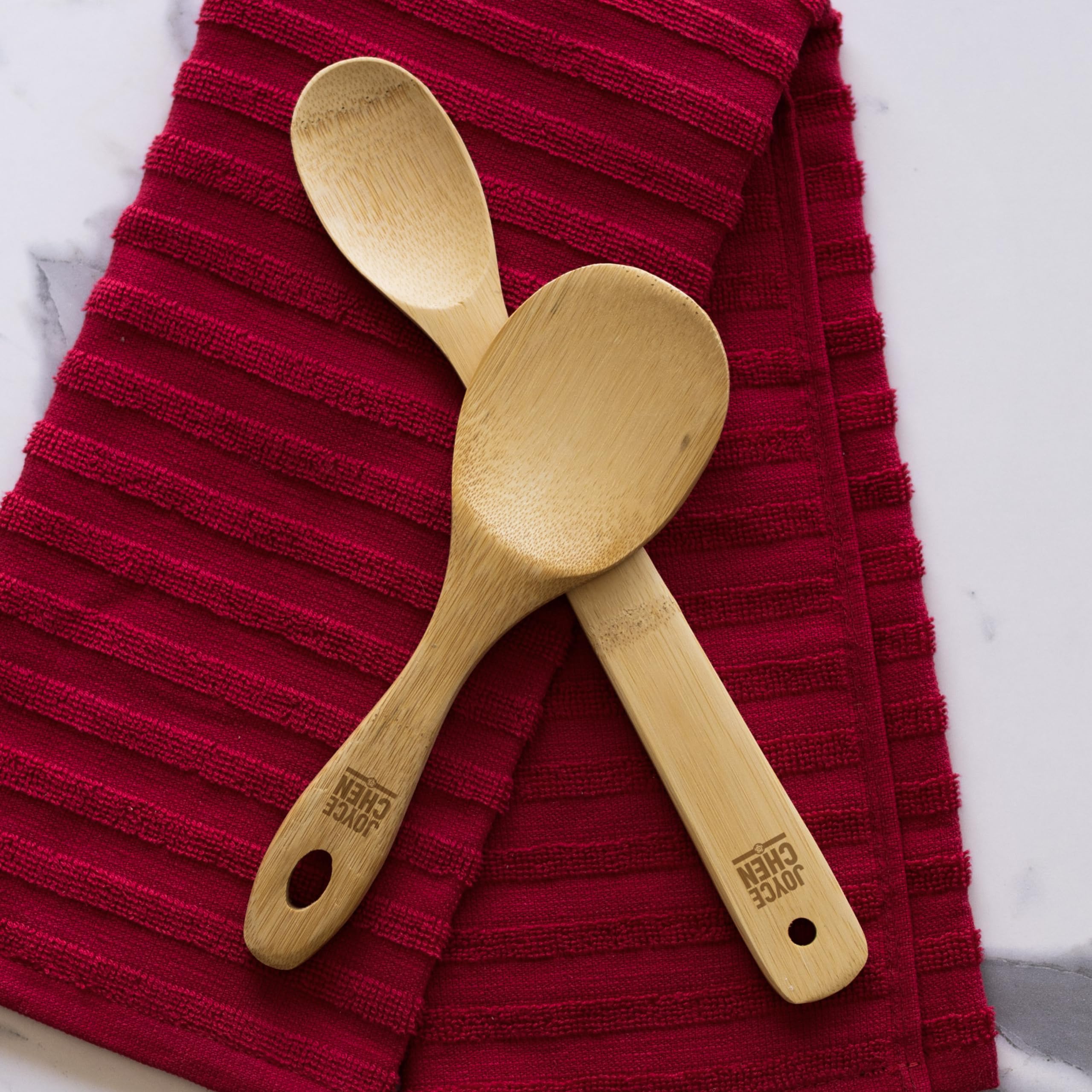 Joyce Chen Burnished Bamboo Rice Paddle, 9-Inch