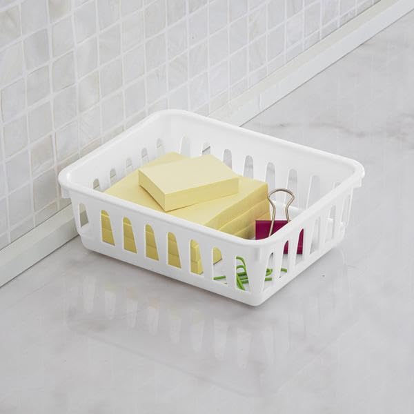 Sterilite 16058024 Mini Storage Tray, White