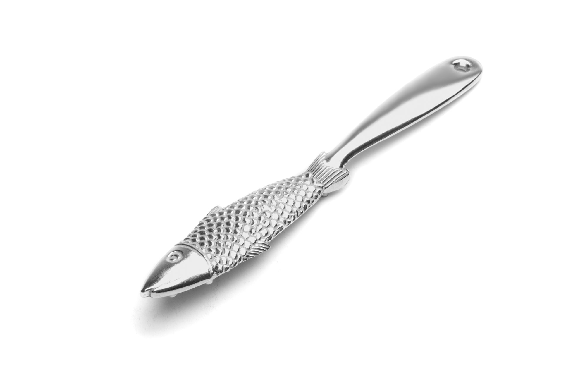 Nantucket Seafood Aluminum Fish Scaler, 8.5 x 1.25 x 0.25 inches