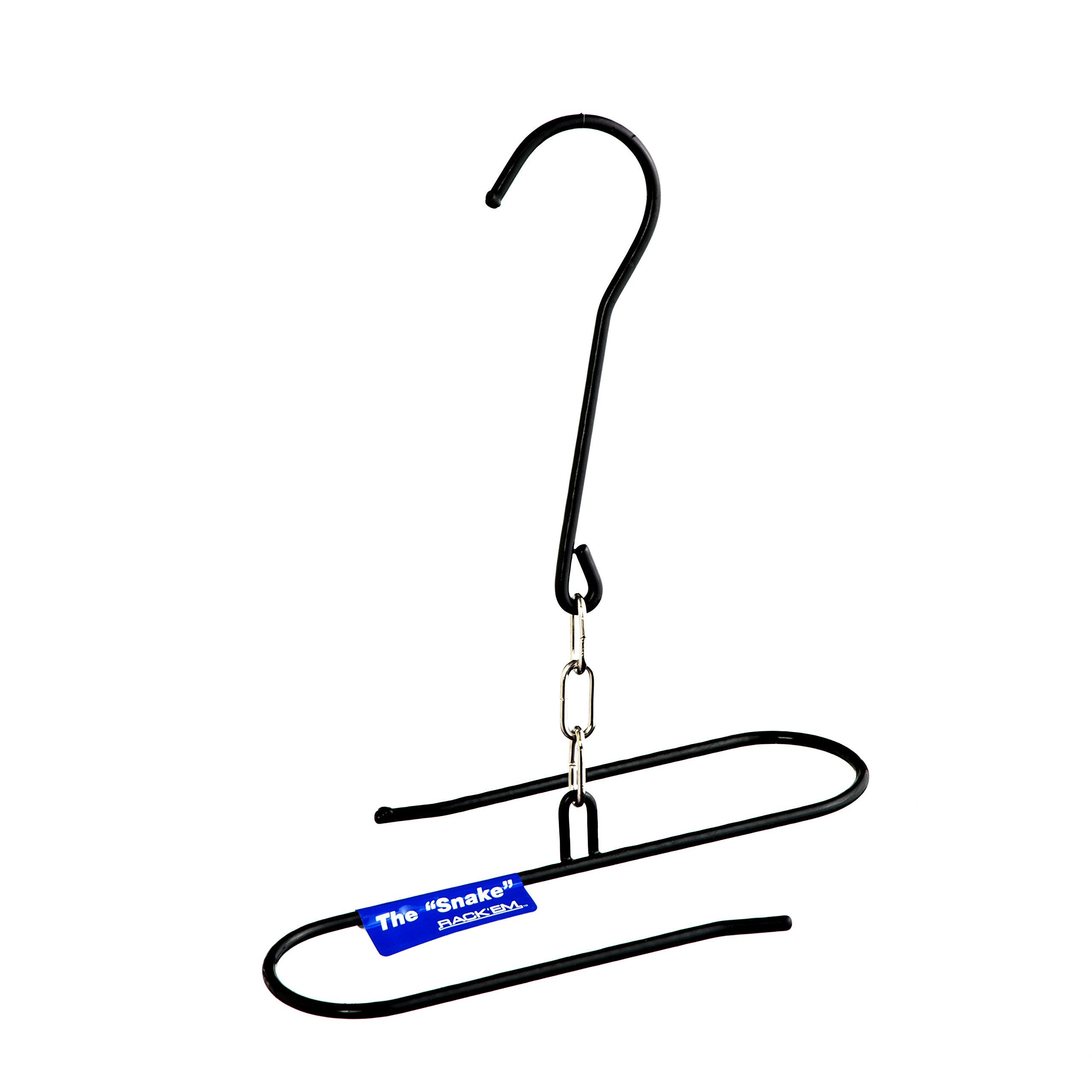 Rack'Em Wader Boot Hanger for Fishing Waders - Boots - Shoe Dryer - Footwear Storage Rack – The Snake 1 Pair Hanging Hook – Heavy Duty
