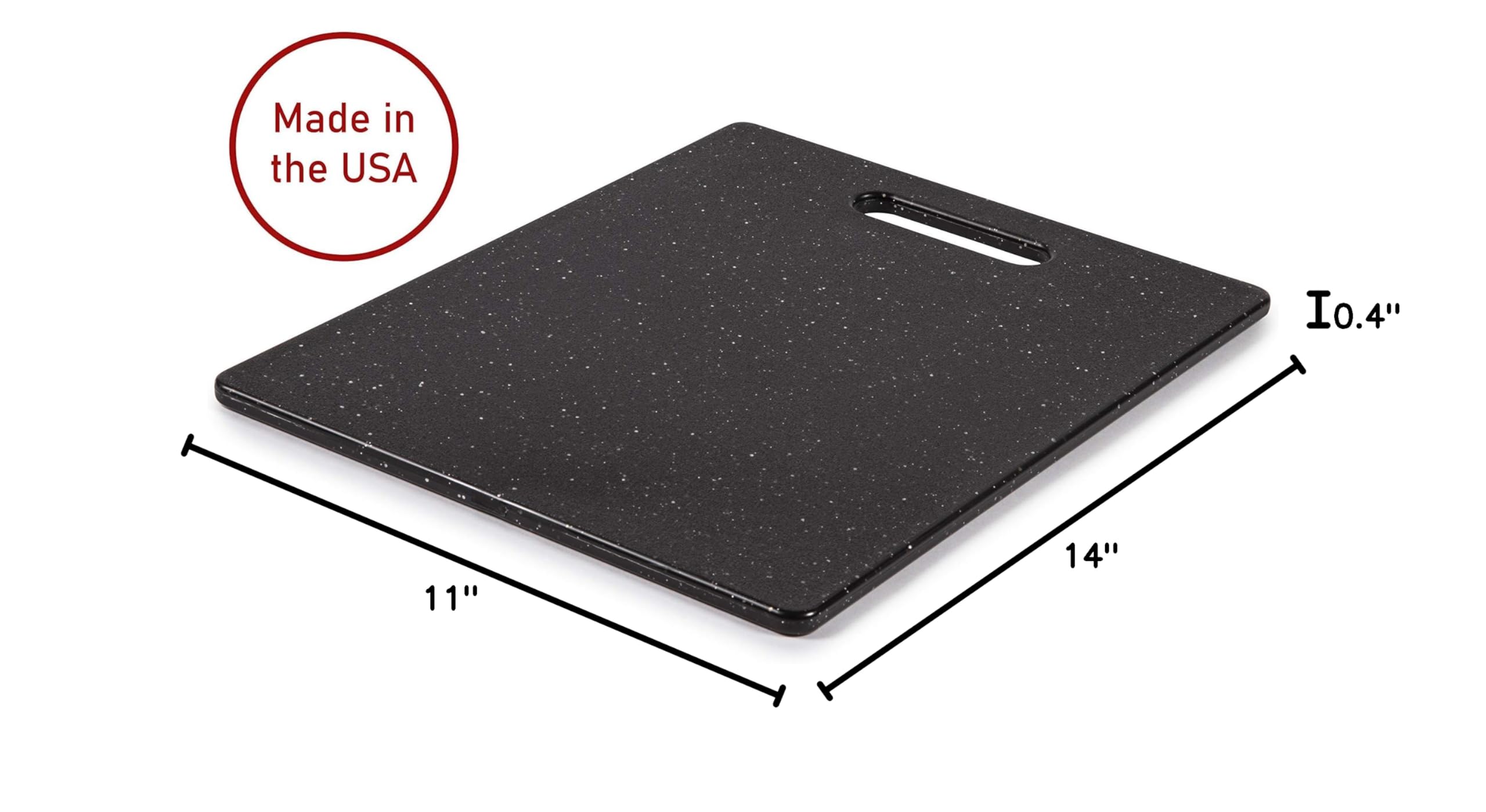 Dexas Superboard Cutting Board, 11 by 14.5 inches, Midnight Granite Color, (451-50)