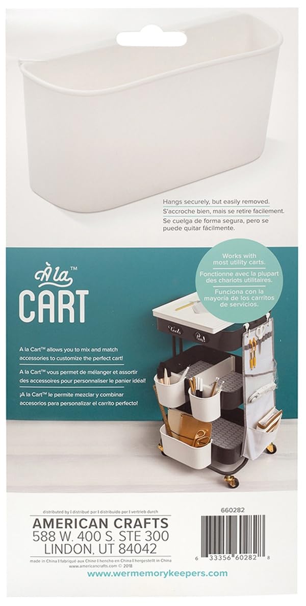 We R Memory Keepers 0633356602828 Accessories A la Cart Cup-Large, White
