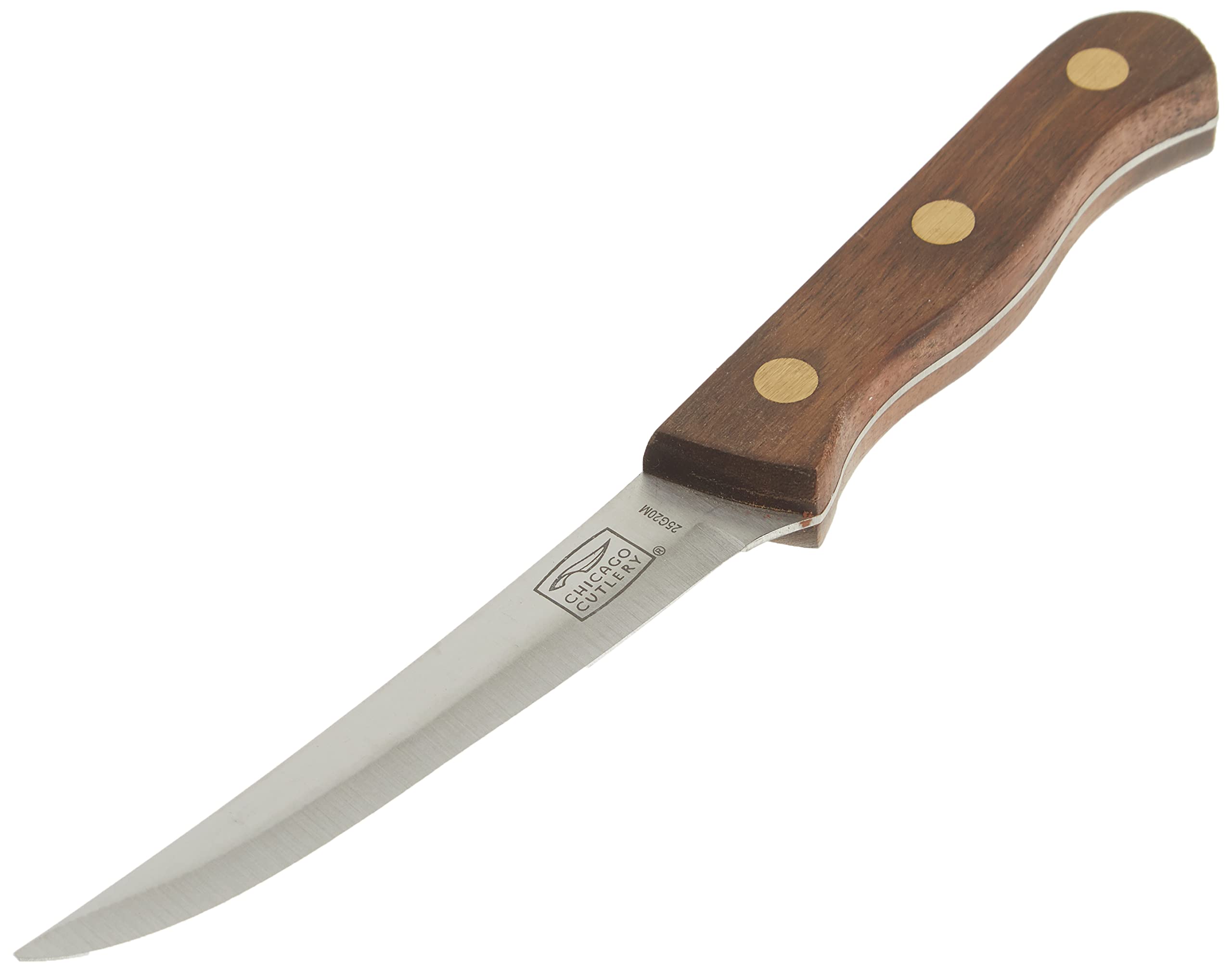 Chicago Cutlery B144 4pc Walnut Tradition Steak Knife Set