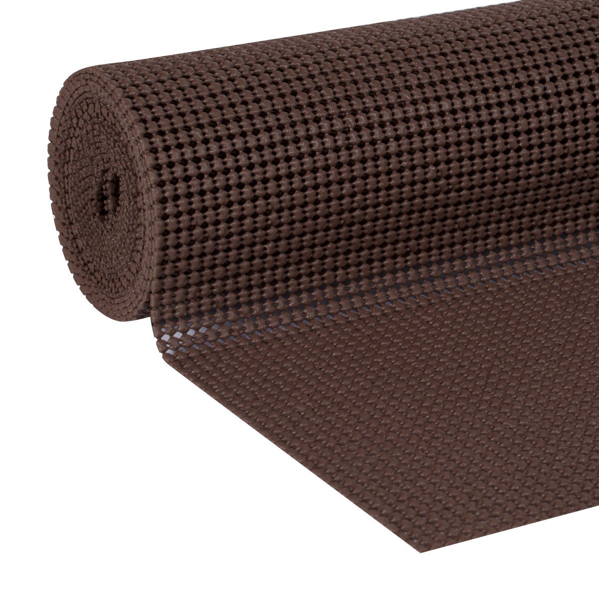 Duck Brand Select Grip EasyLiner Shelf and Drawer Liner, 12-Inch x 10-Feet, Non-Adhesive, Chocolate, 1141992