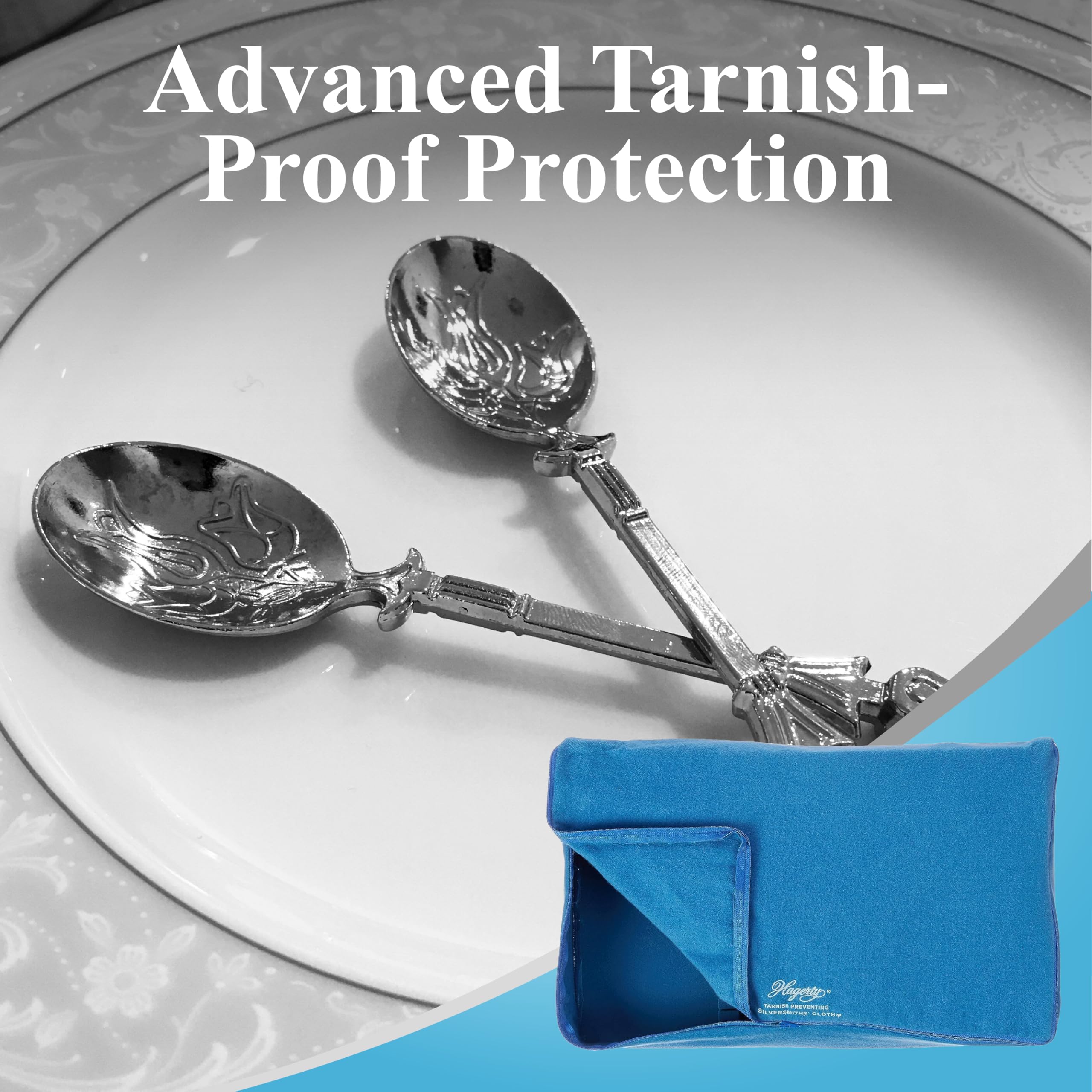 Hagerty 19111 12-by-19-inch Zippered Drawer Liner, Blue