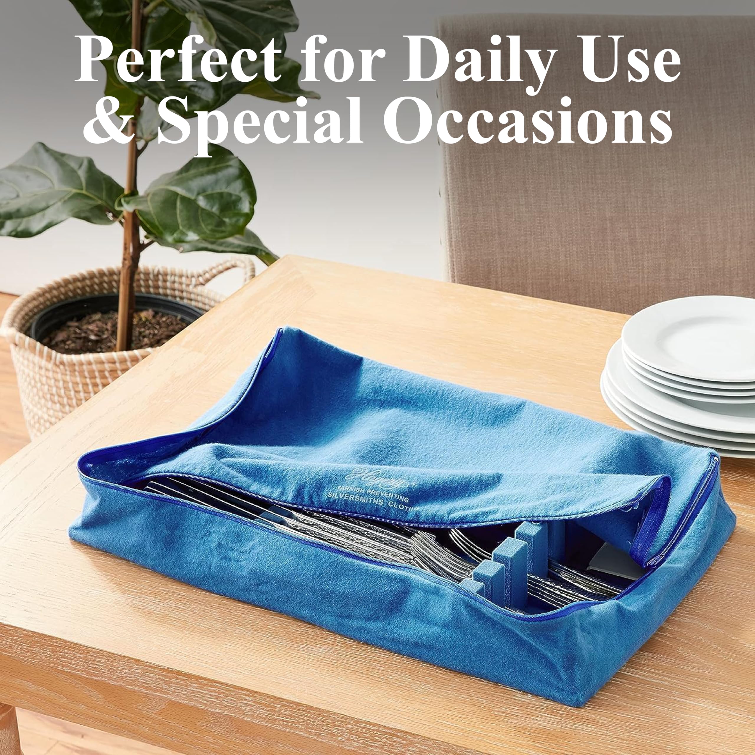 Hagerty 19111 12-by-19-inch Zippered Drawer Liner, Blue