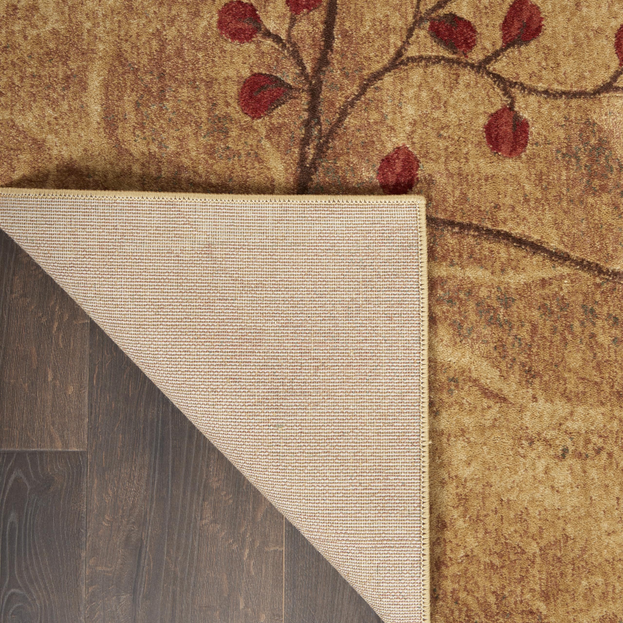 Nourison Somerset Rustic Latte 2' x 5'9" Area-Rug, Easy-Cleaning, Non Shedding, Bed Room, Living Room, Dining Room, Kitchen (2x6)