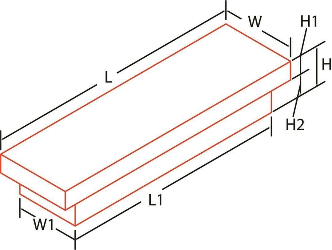DEE ZEE DZ8170D Red Label Crossover Tool Box