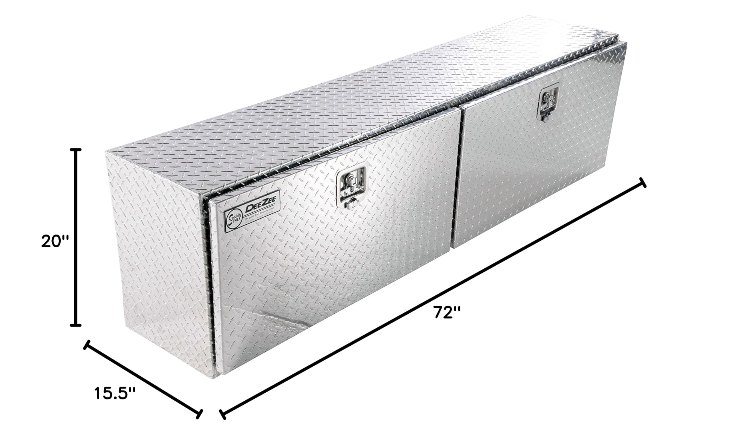 Dee Zee DZ79 Brite-Tread Aluminum Topsider Tool Box