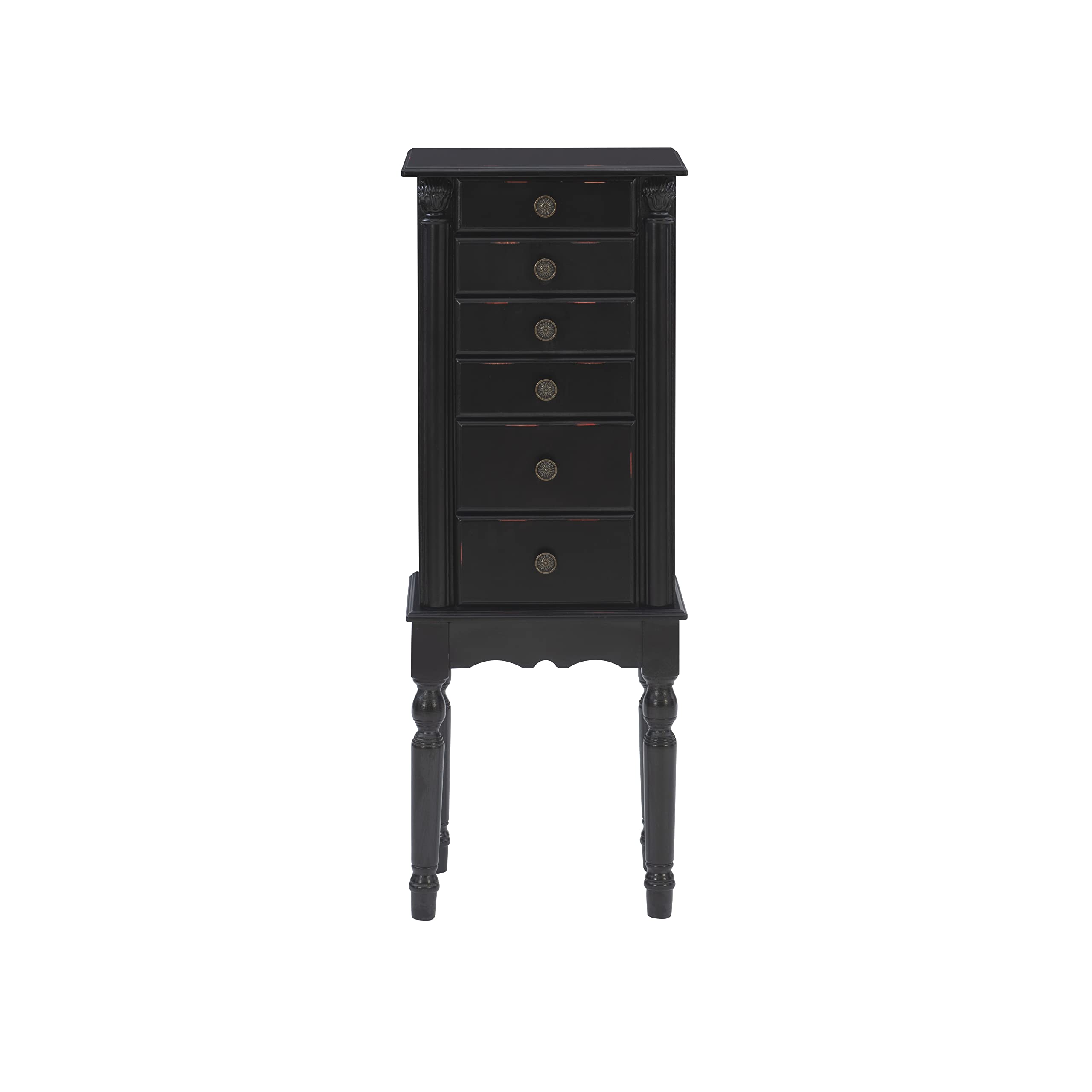 Powell Ebony Jewelry Armoire