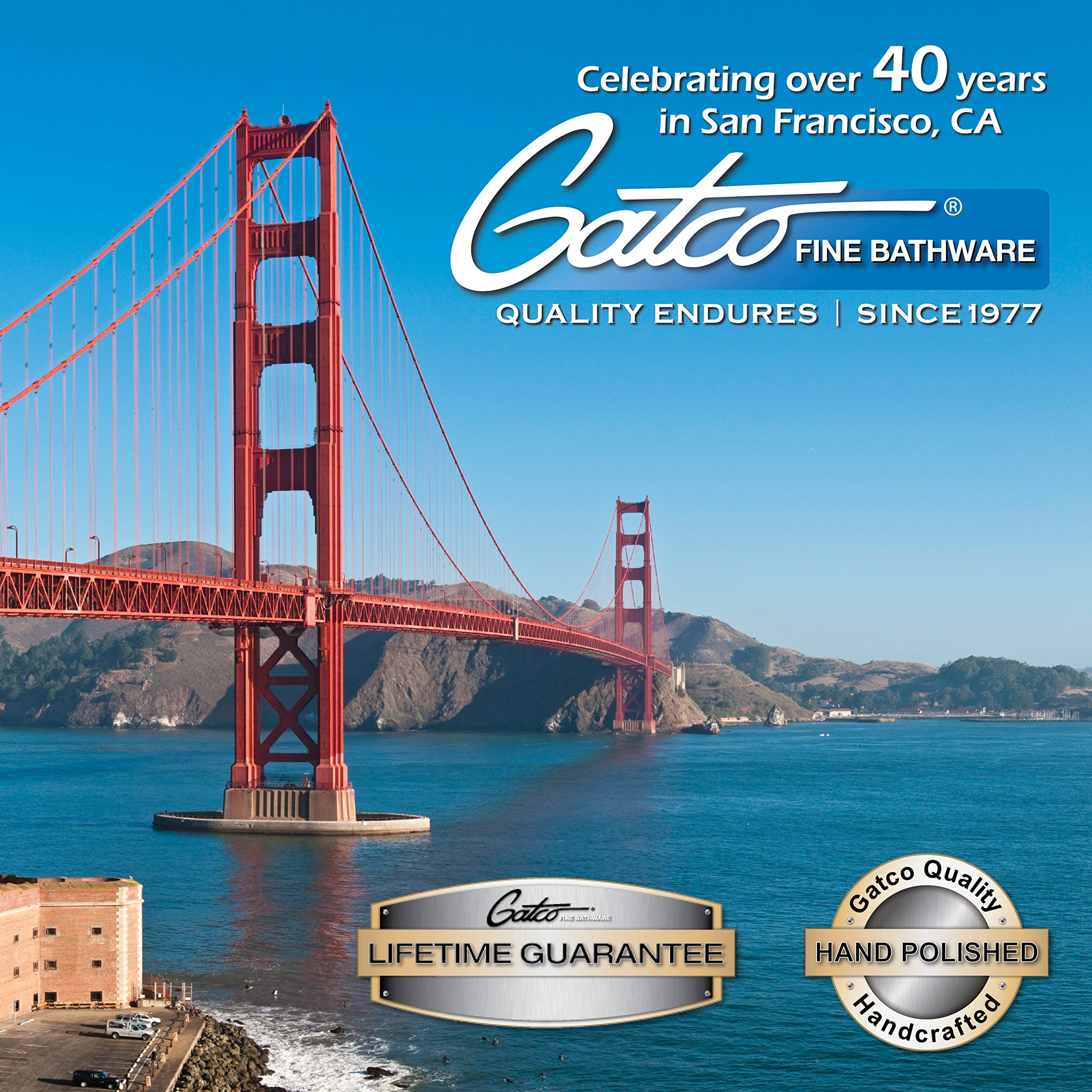 Gatco 1680 Latitude II Single Sconce, Chrome