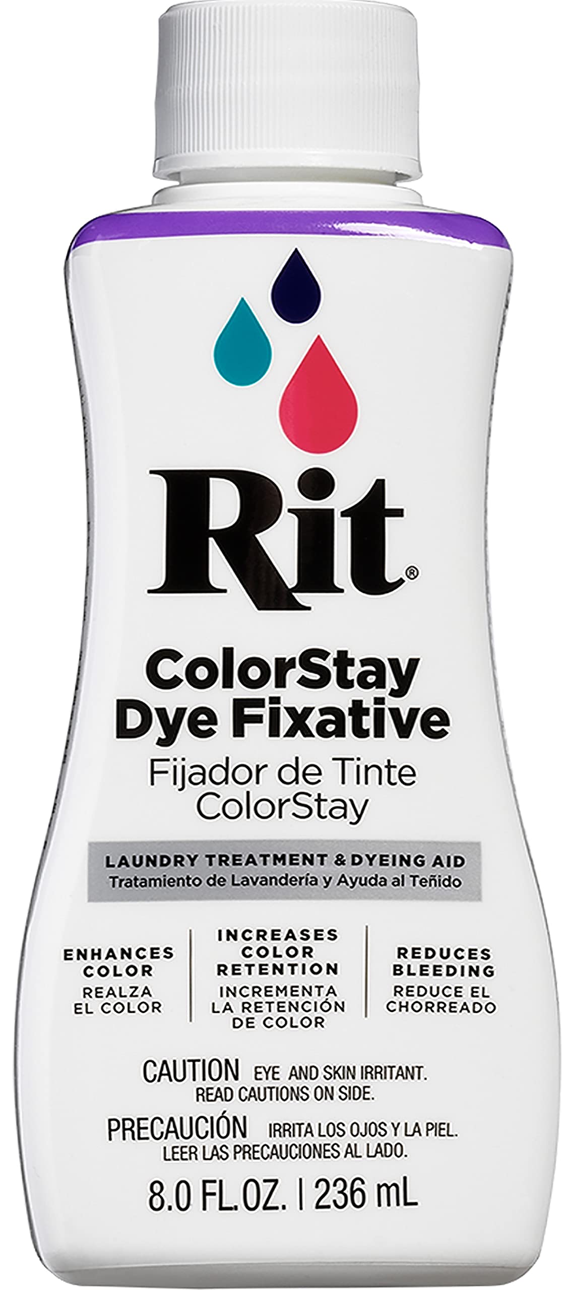 Rit Dye RIT COLORSTAY, 8 fl oz, Clear