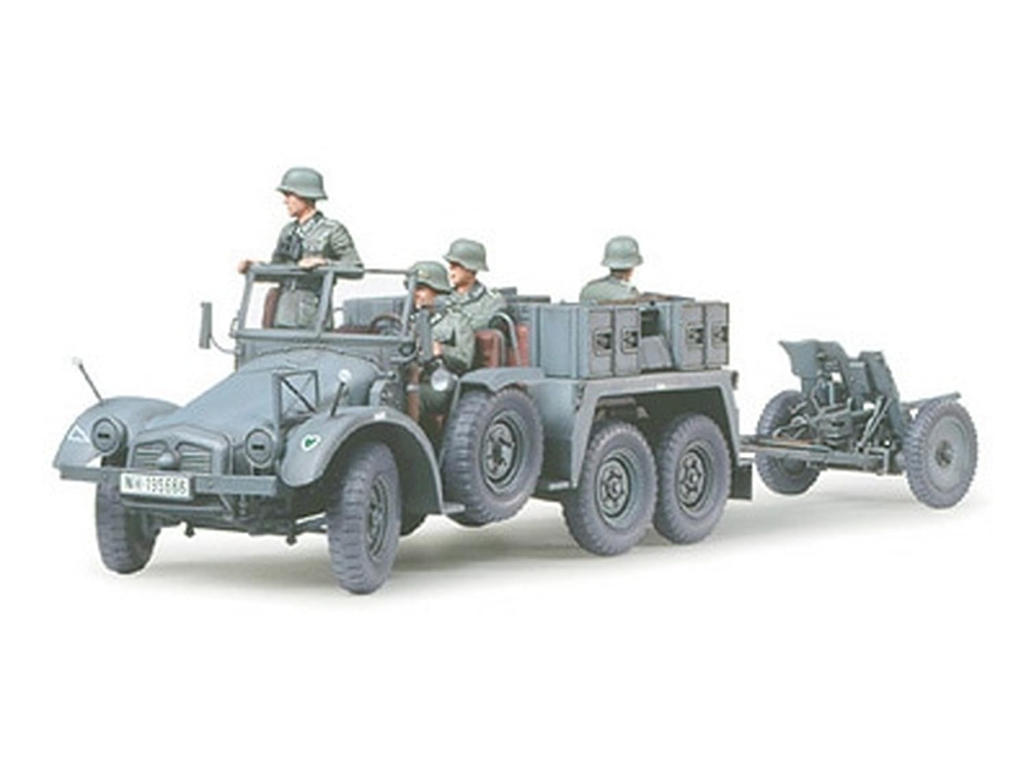 Tamiya Models Krupp Protze Towing Truck with 37mm Pak Model Kit