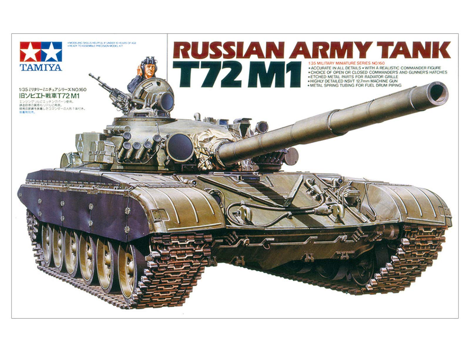 TAMIYA Models T-72M1 Russian Army Tank