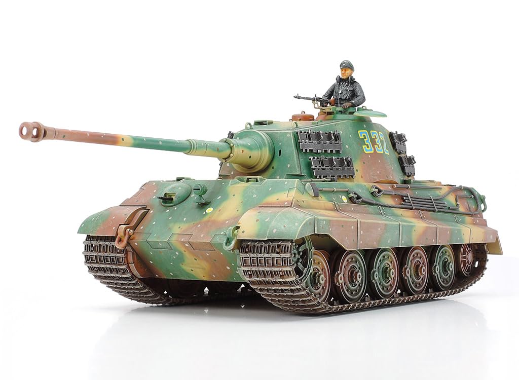 Tamiya 35164 1/35 King Tiger Production Turret Tank Plastic Model Kit