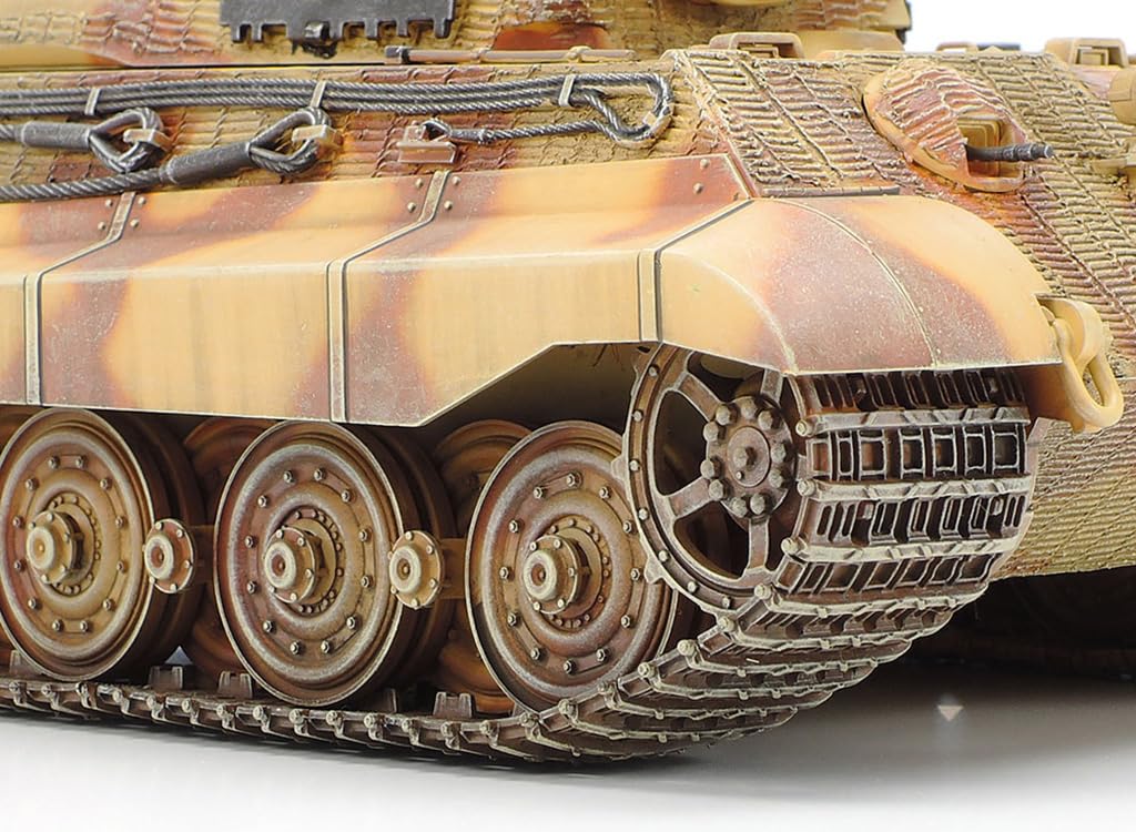 Tamiya 35164 1/35 King Tiger Production Turret Tank Plastic Model Kit