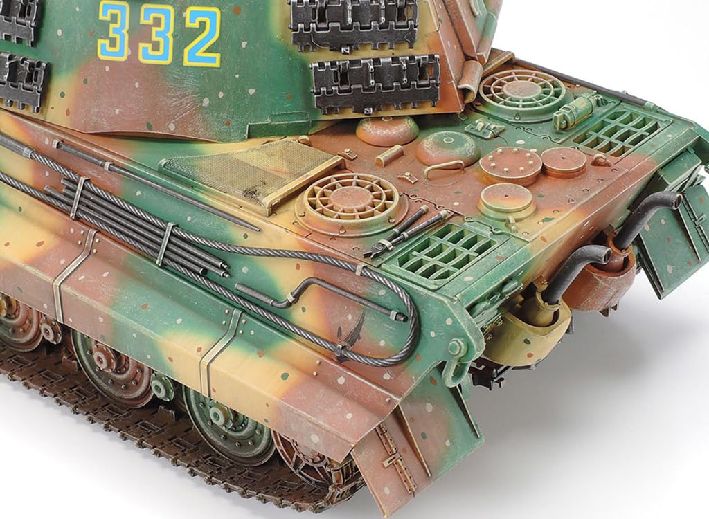 Tamiya 35164 1/35 King Tiger Production Turret Tank Plastic Model Kit