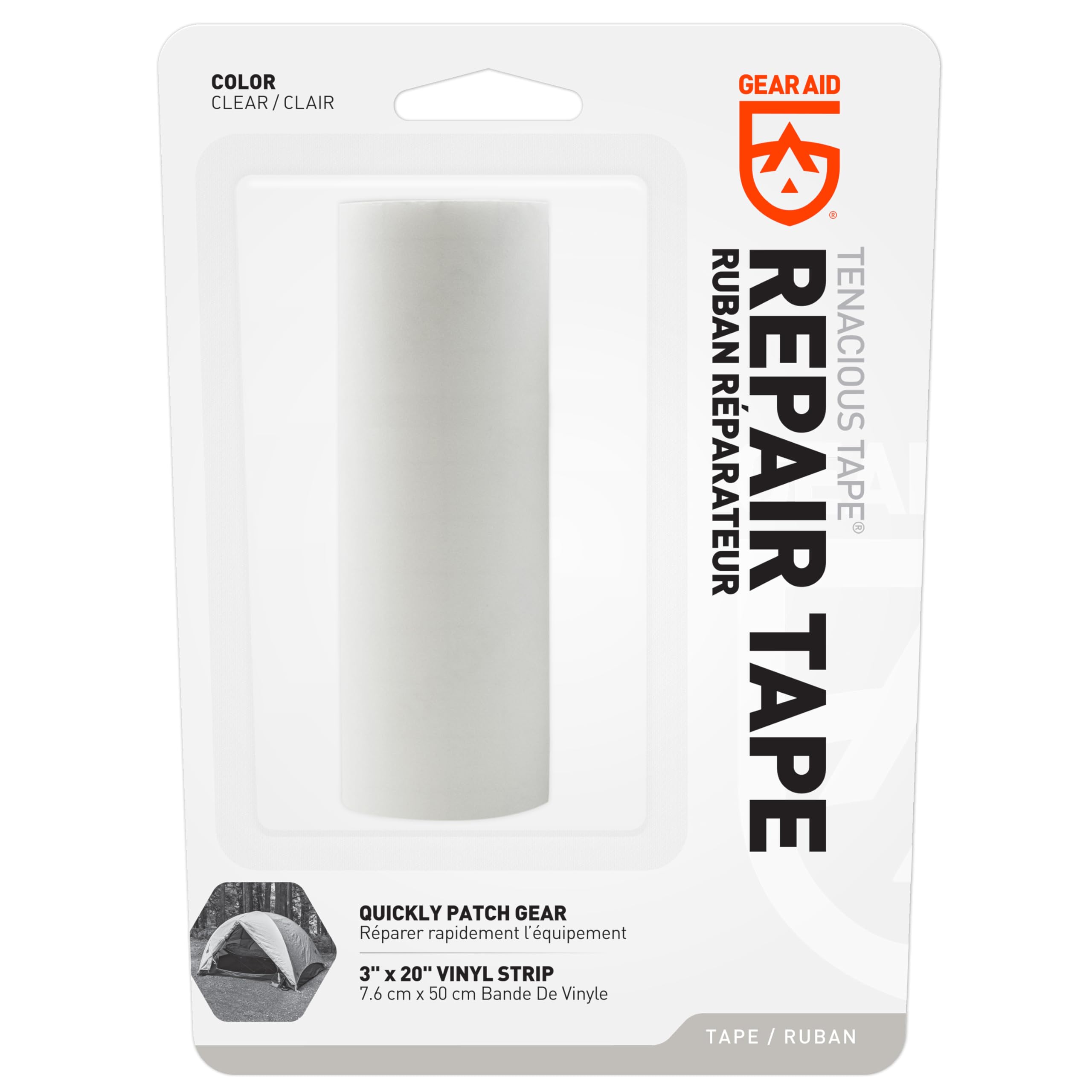 Gear Aid 10691 Tenacious Tape for Fabric Repair 3" x 20"