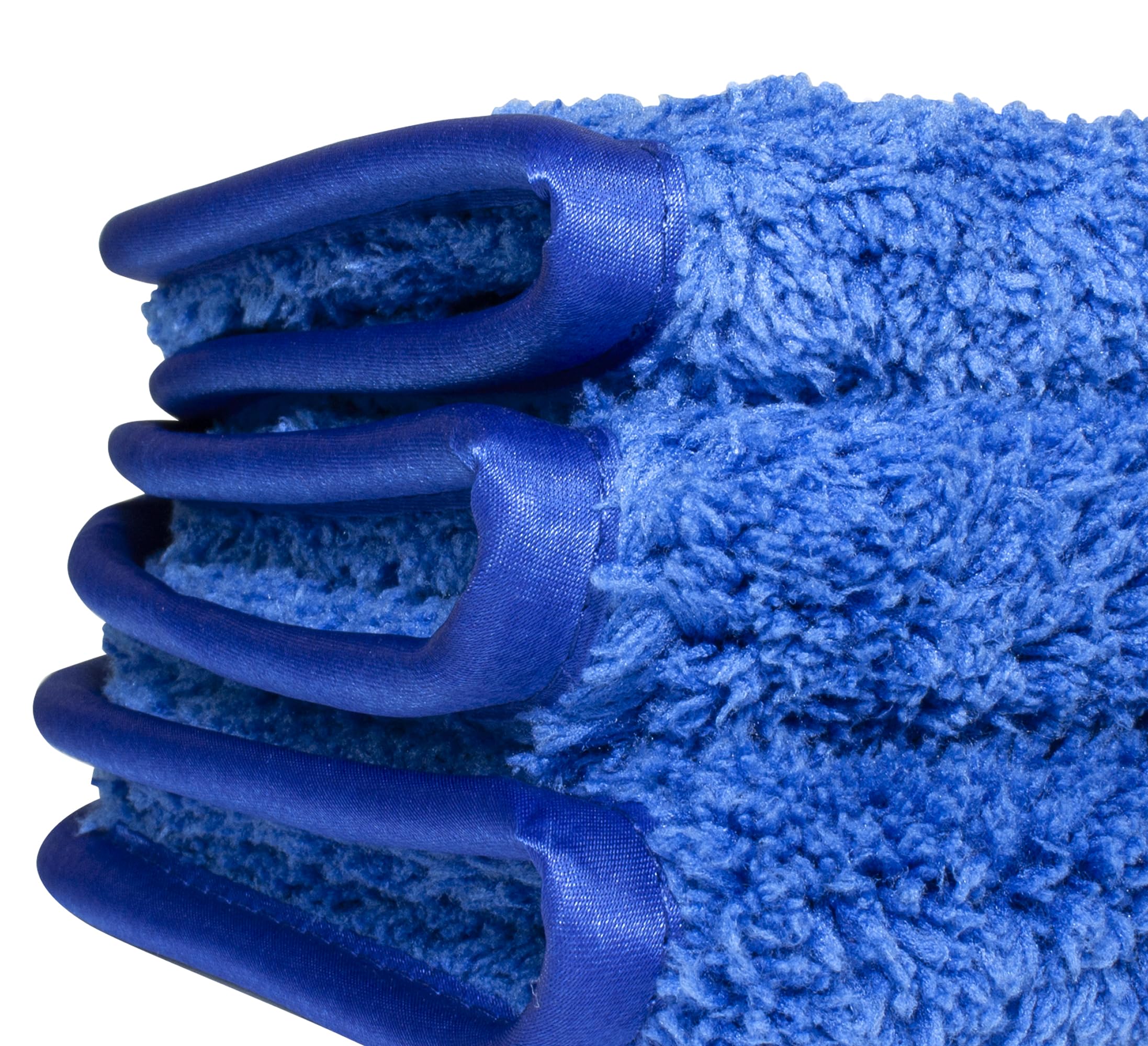 Eurow Double Density Microfiber Soft Fluffy Absorbent Shag Towels Scratchless Cleaning Drying Detailing 700GSM 12 X 16 Inches 10 Pack