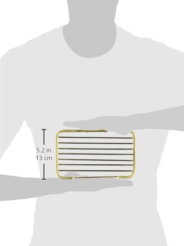 Allied Brass BSK-30SR Rectangular Soap Shower Basket, Polished Nickel