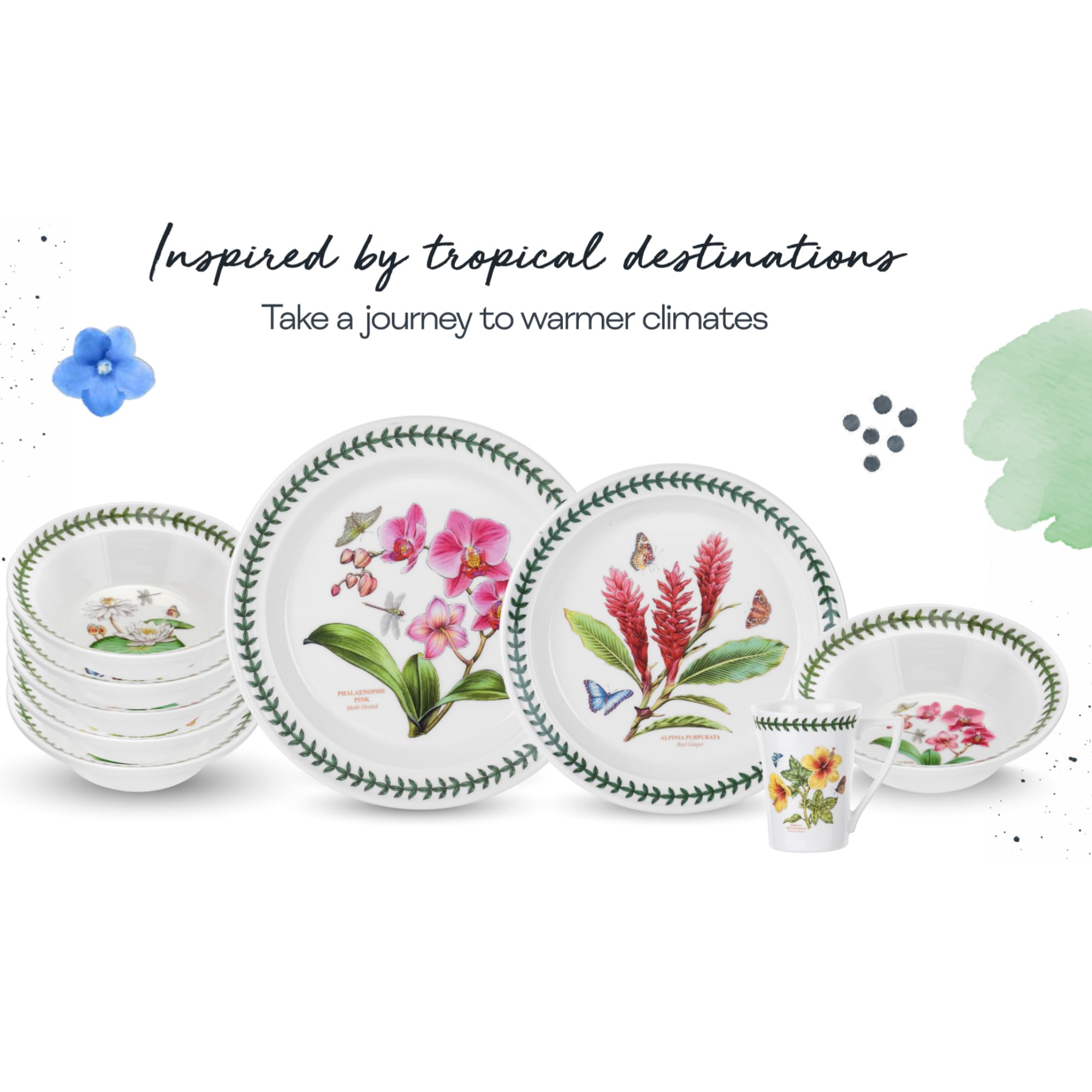 Botanic Garden 14 Inch Chip and Dip