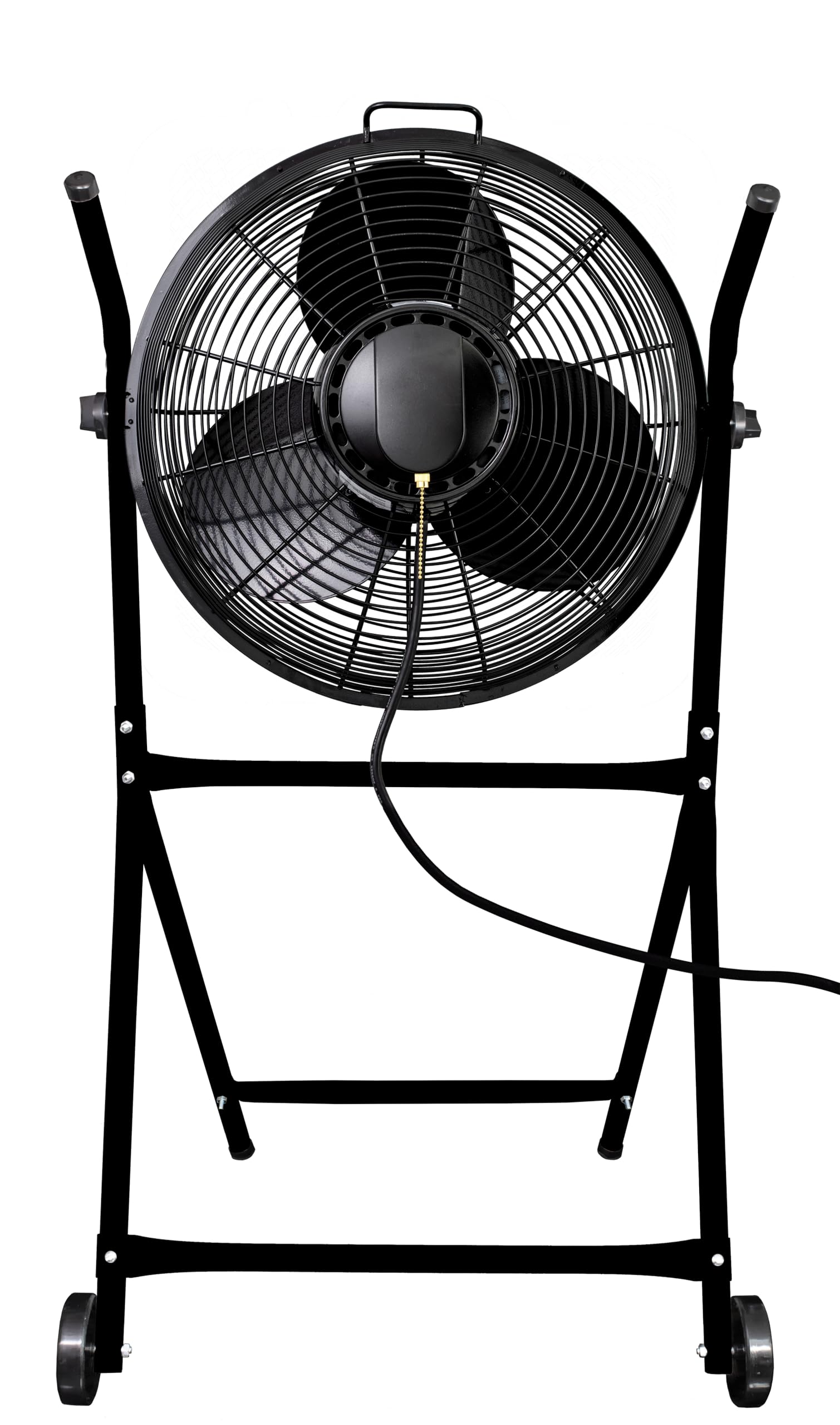 Air King 9219 18-Inch Industrial Grade High Velocity Roll-About Stand with Fan,Black