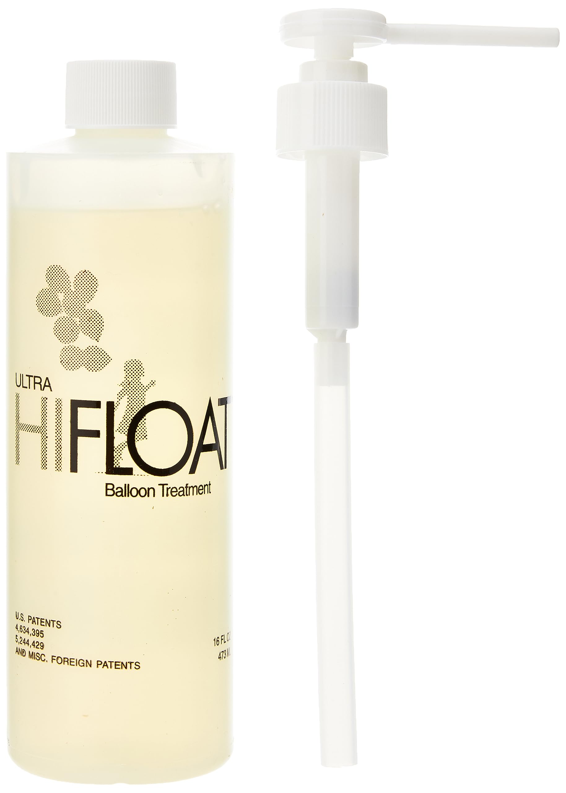 HI-FLOAT Company Ultra with Pump Balloon Treatment, 16 oz, Multicolor