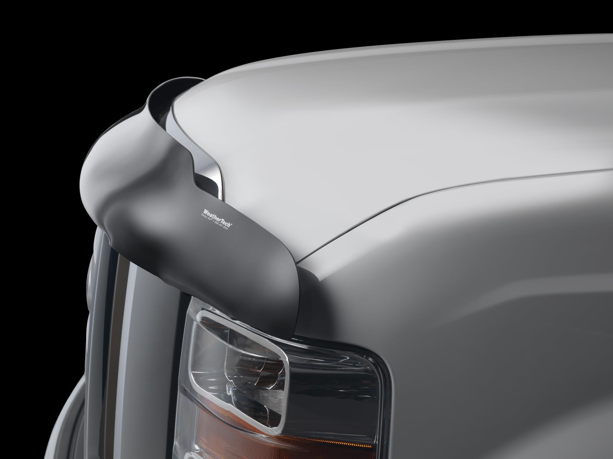 WeatherTech Custom Fit Stone & Bug Deflector for Toyota Tundra Access Cab, Dark Smoke