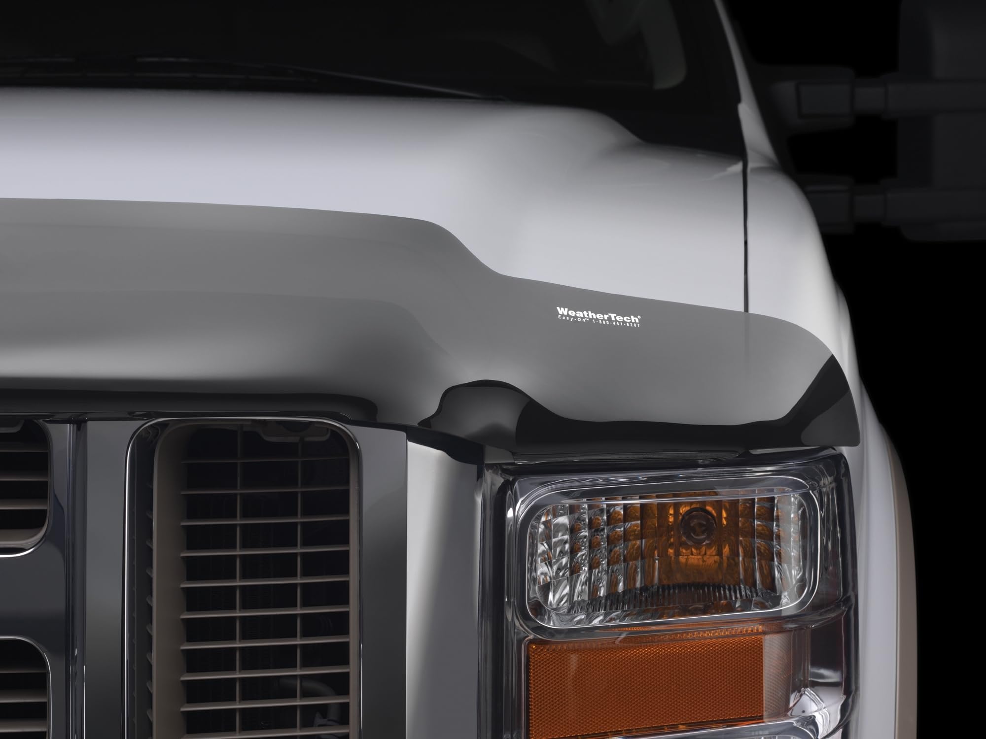 WeatherTech Custom Fit Stone & Bug Deflector for Toyota Tundra Access Cab, Dark Smoke