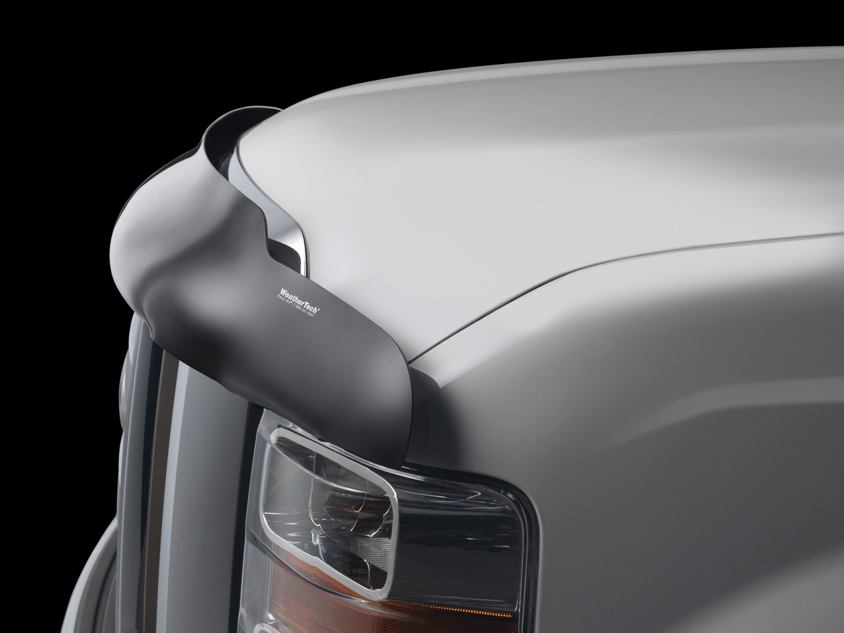 WeatherTech Custom Fit Stone & Bug Deflector for Toyota Tundra Access Cab, Dark Smoke