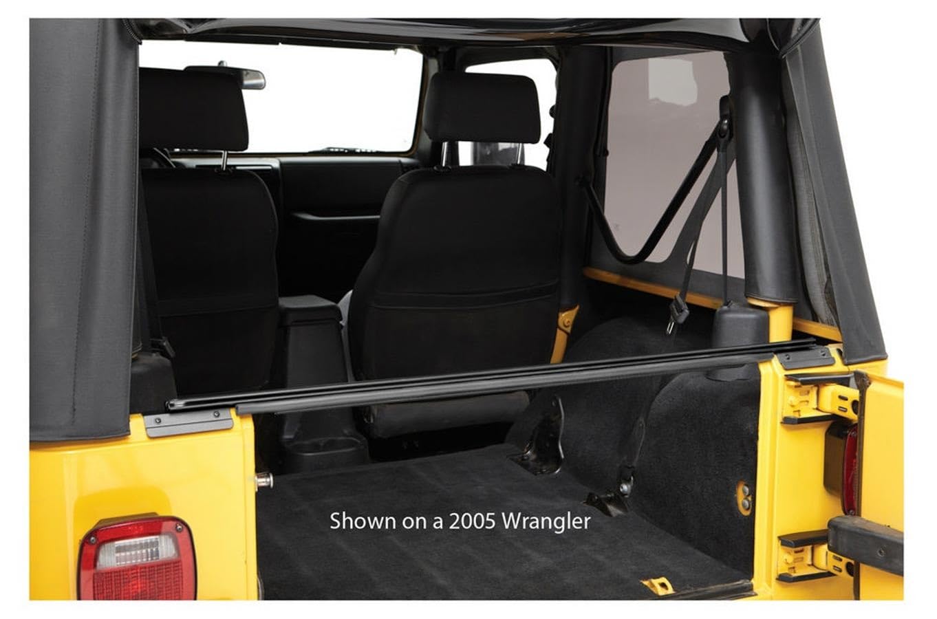 Bestop 5260101 Tailgate Bar for 2007-2018 Wrangler JK 2-Door & 4-Door