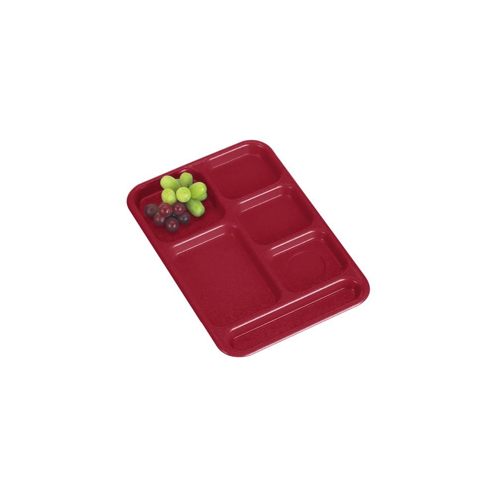 Cambro (PS1014416) 10" x 14-1/2" Penny-Saver School Compartment Tray [Case of 24]