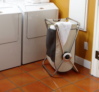 simplehuman Steel X-Frame Laundry Hamper, Double