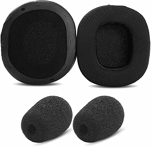 Ear Pads Cushions Replacement Compatible with Razer BlackShark V2 Pro Wireless Gaming Headset Mic Covers Foam