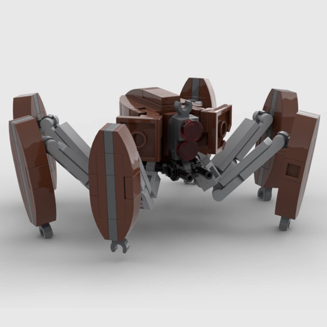 AnDesign Crab Droid Robot Military Building Kit 142 Pcs ww2 Building Blocks Toys Set Compatible with Lego Space War for Kids Adults MOC-87372