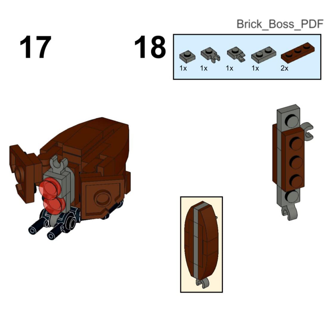 AnDesign Crab Droid Robot Military Building Kit 142 Pcs ww2 Building Blocks Toys Set Compatible with Lego Space War for Kids Adults MOC-87372