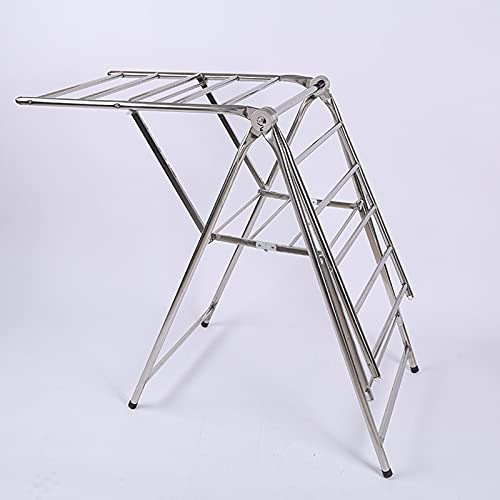 LTLGHY Rack Clothes Foldable, Laundry Drying Rack for Indoor Outdoor,Easy Storage Clothes Drying Rack, Free of Installation Garment Rack