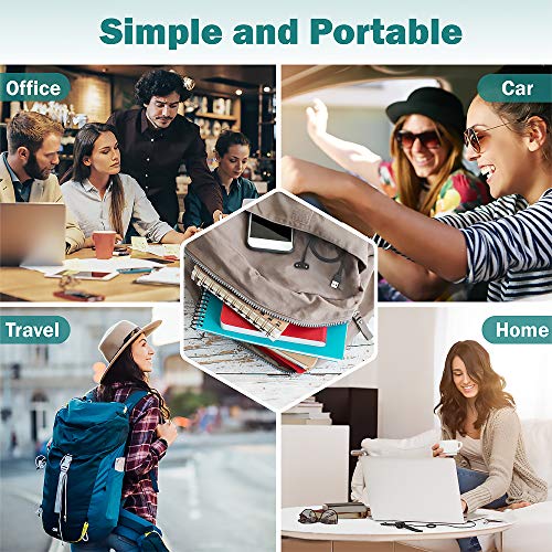 TUSITA [2-Pack Charger Compatible with TicWatch Pro 3, Pro 3 LTE, Pro X, E3 Smart Watch - Magnetic USB Charging Cable 3.3ft 100cm - Smartwatch Accessories