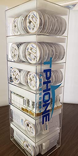 Wholesale Cell Phone Accessories Display Includes 102 Items Retail Value $599