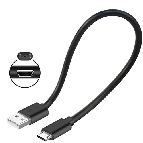 Short Micro USB Cable,Android Charger Compatible with Fire Stick,Roku Stick,PS4,Xbox,Fast Charging Cord Compatible with Kindle Tablet,Bose SoundLink Speaker,Chromecast,Computer Phone,Power Bank,8 inch