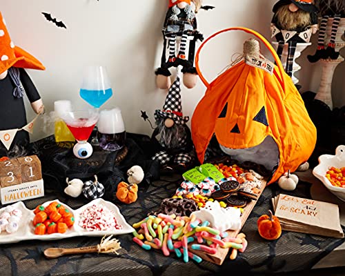 Mud Pie, White, Halloween Ghost Triple Dip Set, dish 6" x 13" | spoon 5 1/4"