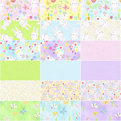 Kanvas Studio Hippity Hoppity Strip-Pies 40 2.5-inch Strips Jelly Roll Benartex