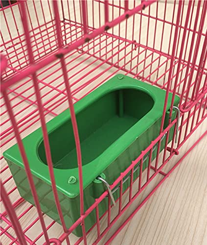 PetPhindU Pigeon Parrot Feeder Bird Feeding Box Bird Food Dish Bowl Water/Food/Seed Holder Birdcage Hanging Feeder