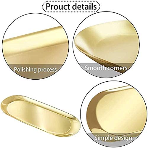 MODUODUO Bathroom Vanity Trays Set of 2 Toilet Tank Storage Tray for Towel Cosmetics Ring Jewelry Organizers Bathroom Candle Perfume Soap Shampoo