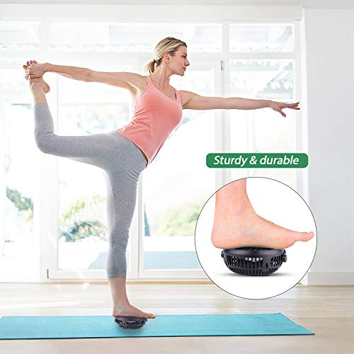 AJOYEUX Battery Operated Clip on Fan, Portable Rechargeable USB Personal Fan 3 In 1 with hook and LED for camping, stroller, car seat, office